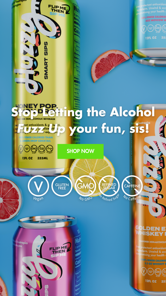 Huzzy | Female-led | Black-owned | Non-alcoholic beverage brand