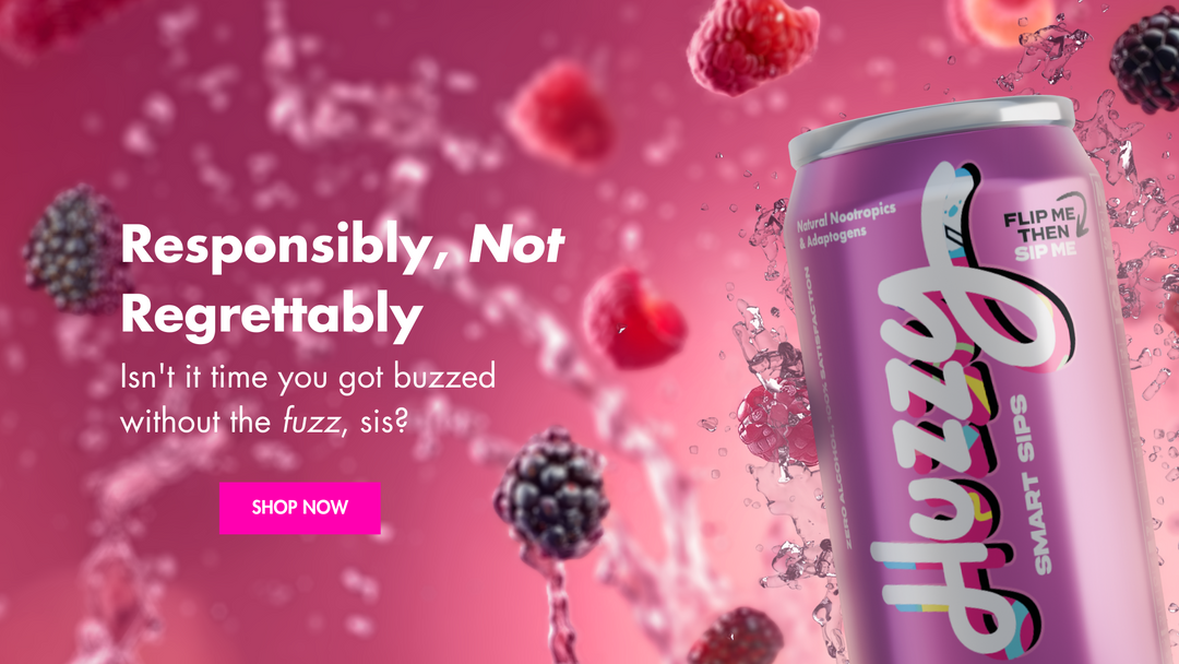 Huzzy | Female-led | Black-owned | Non-alcoholic beverage brand