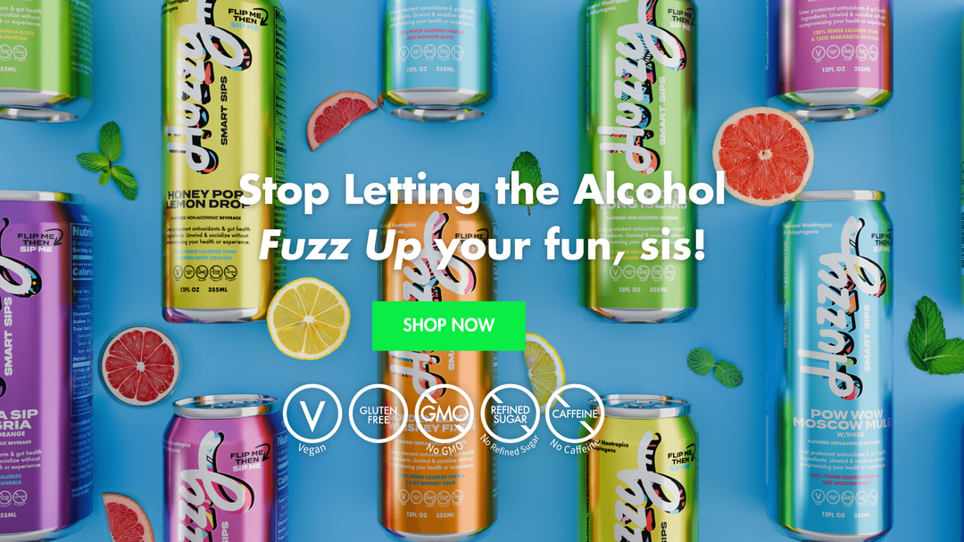 Huzzy | Female-led | Black-owned | Non-alcoholic beverage brand