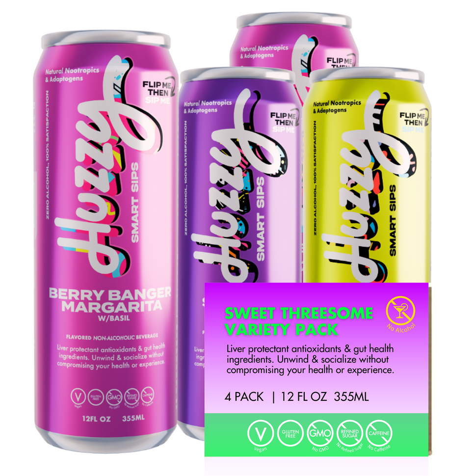 Sweet Threesome Variety Pack - 4 PACK – Huzzy