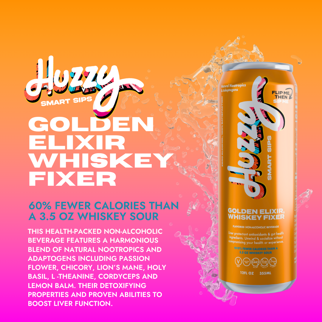Golden Elixir Whiskey Fixer – Huzzy