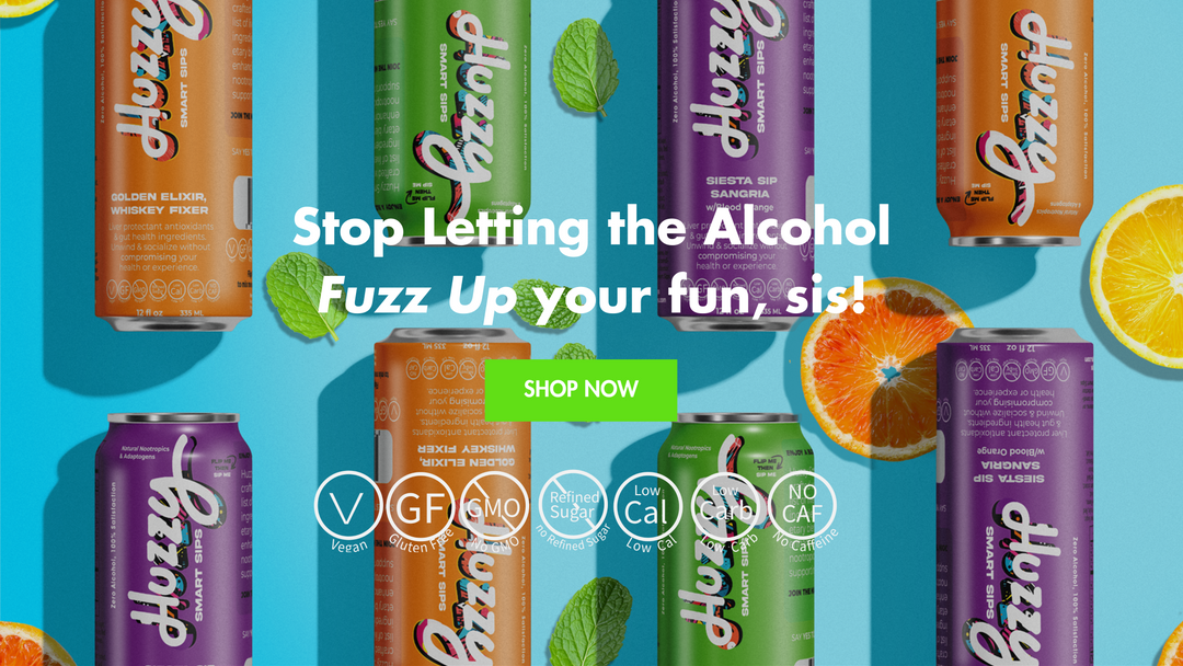 Huzzy | Female-led | Black-owned | Non-alcoholic beverage brand