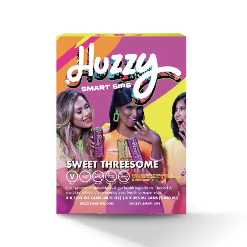Sweet Threesome Variety Pack - 4 PACK – Huzzy