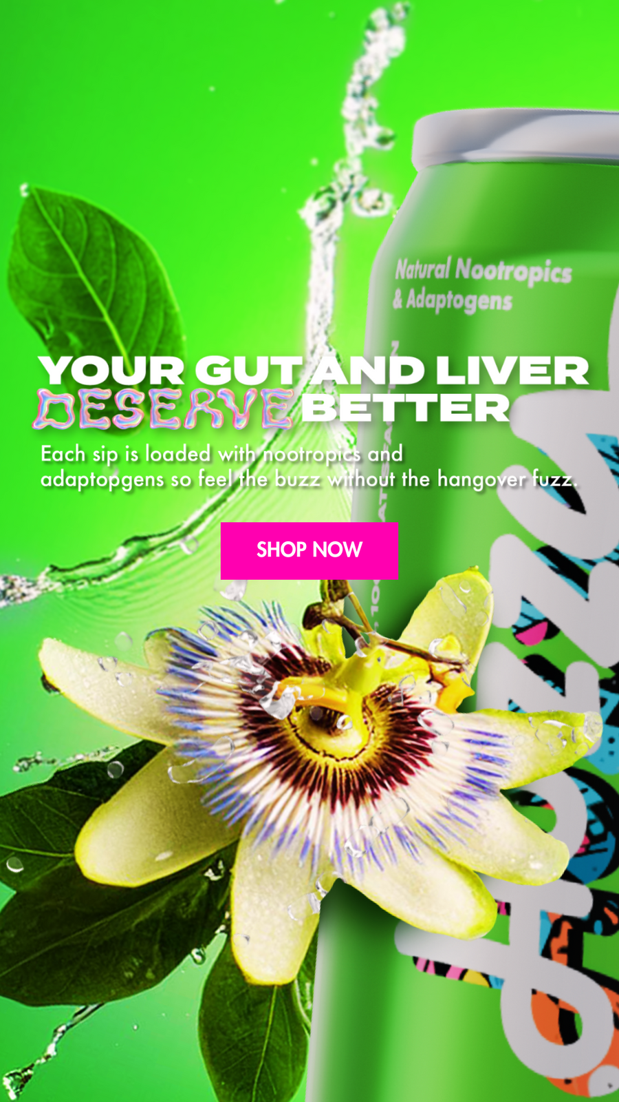 Huzzy | Female-led | Black-owned | Non-alcoholic beverage brand